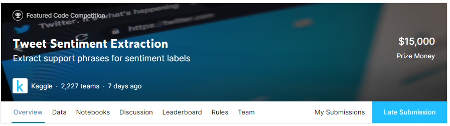 Kaggle-Tweet Sentiment Extraction 银牌复盘 - 知乎