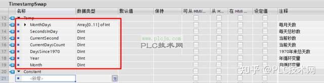 [西门子PLC] 博途TIA portal SCL编程基础入门:2-数据类型小实例 - 知乎