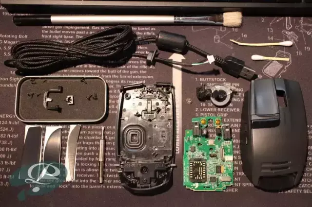 i维修 | 罗技 G9X 拆解+换新，旧鼠标的新玩法 - 知乎