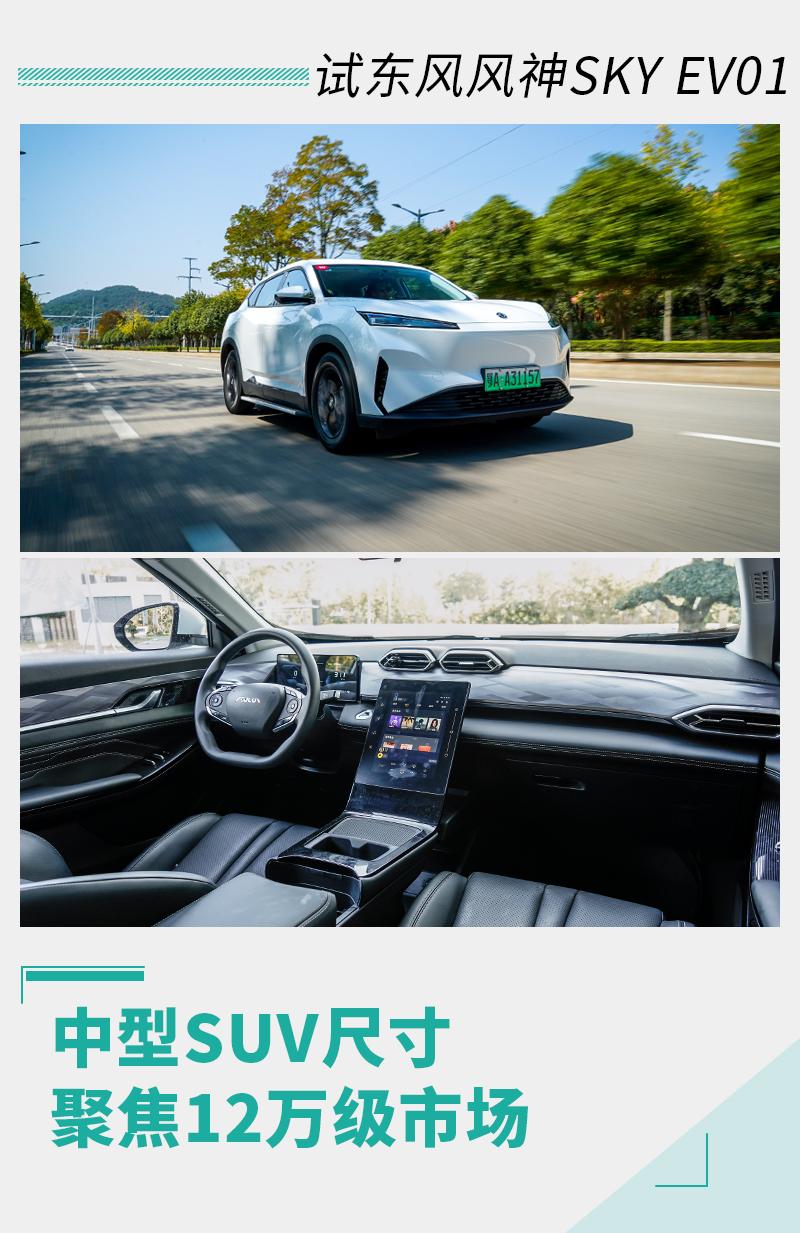 中型SUV尺寸聚焦12万级市场 试东风风神SKY EV01 - 知乎