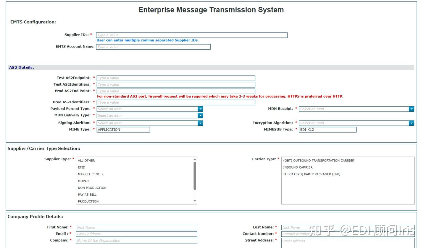 Stellantis EDI对接流程与测试指南 - 知乎