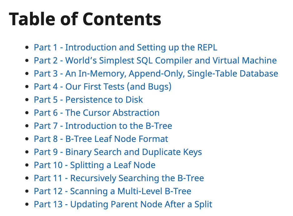 推荐教程—Build A Simple Database - 知乎