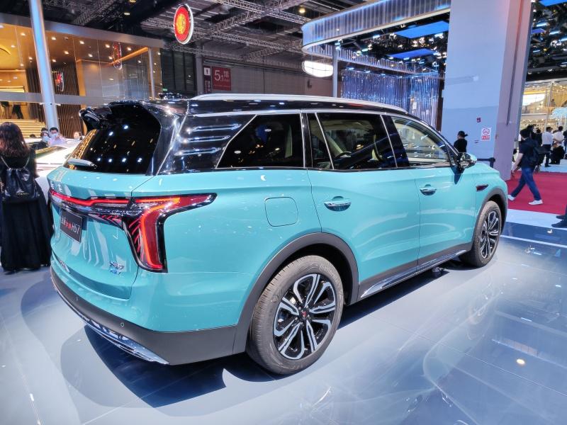 2023上海车展：一汽红旗新款HS7正式亮相 - 知乎