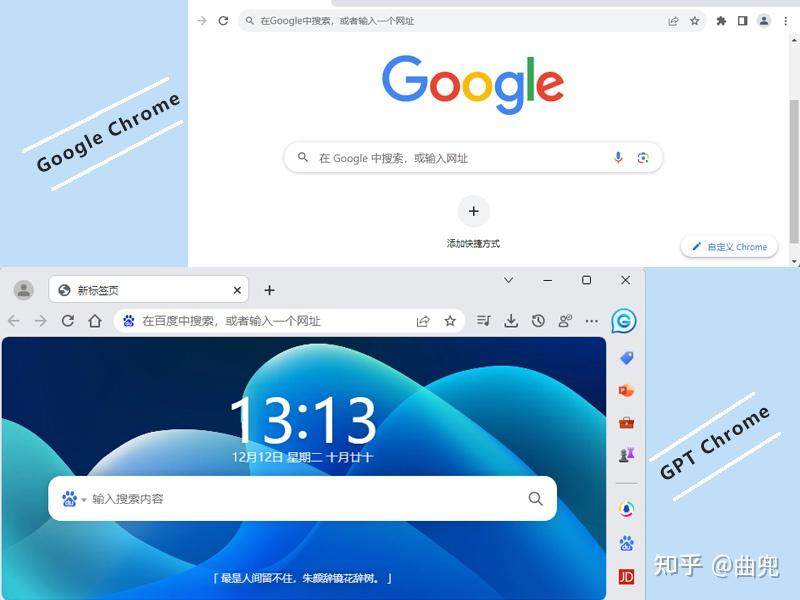 Google Chrome与GPT Chrome浏览器对比分析 - 知乎
