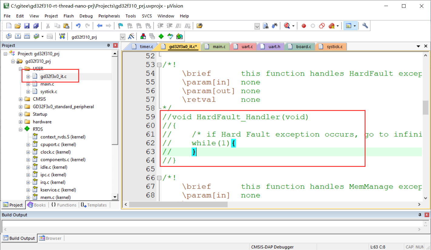【GD32F310开发板试用】rt-thread nano移植并创建线程 - 知乎