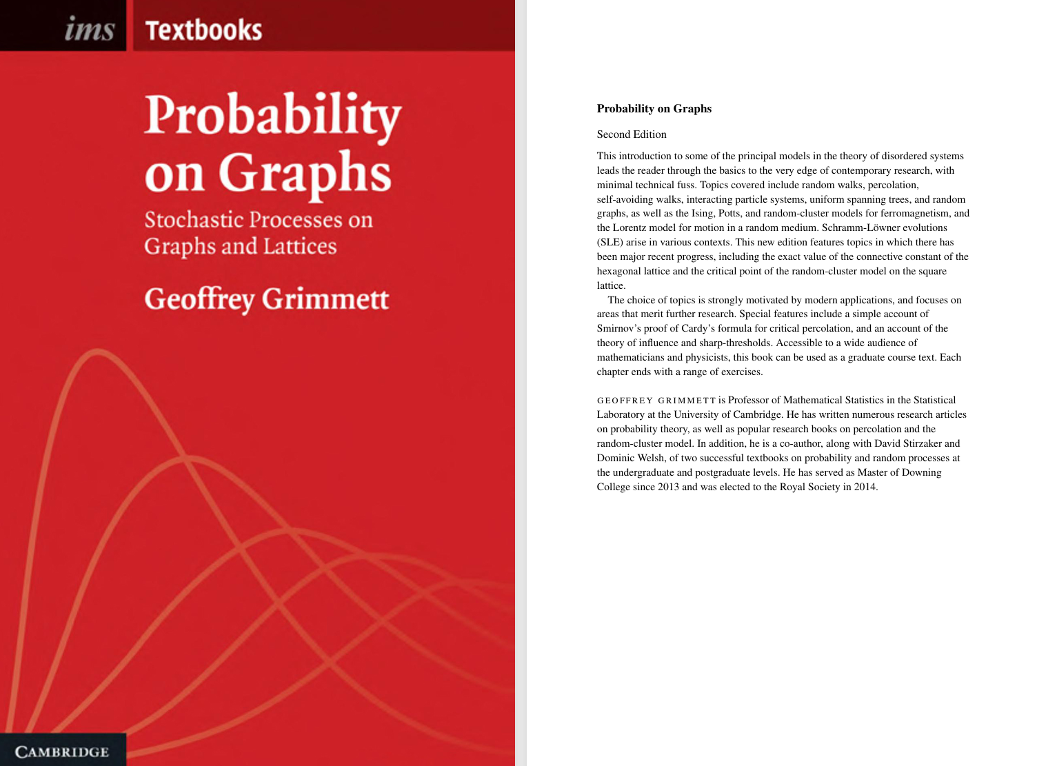Institute of Mathematical Statistics Textbooks - 知乎