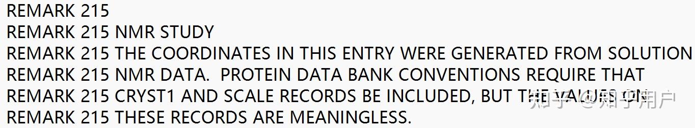 蛋白质PDB文件解读 - 知乎