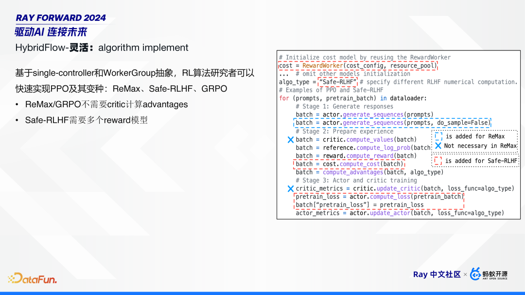 HybridFlow：基于 Ray 构建灵活且高效的 RLHF 编程框架 - 知乎
