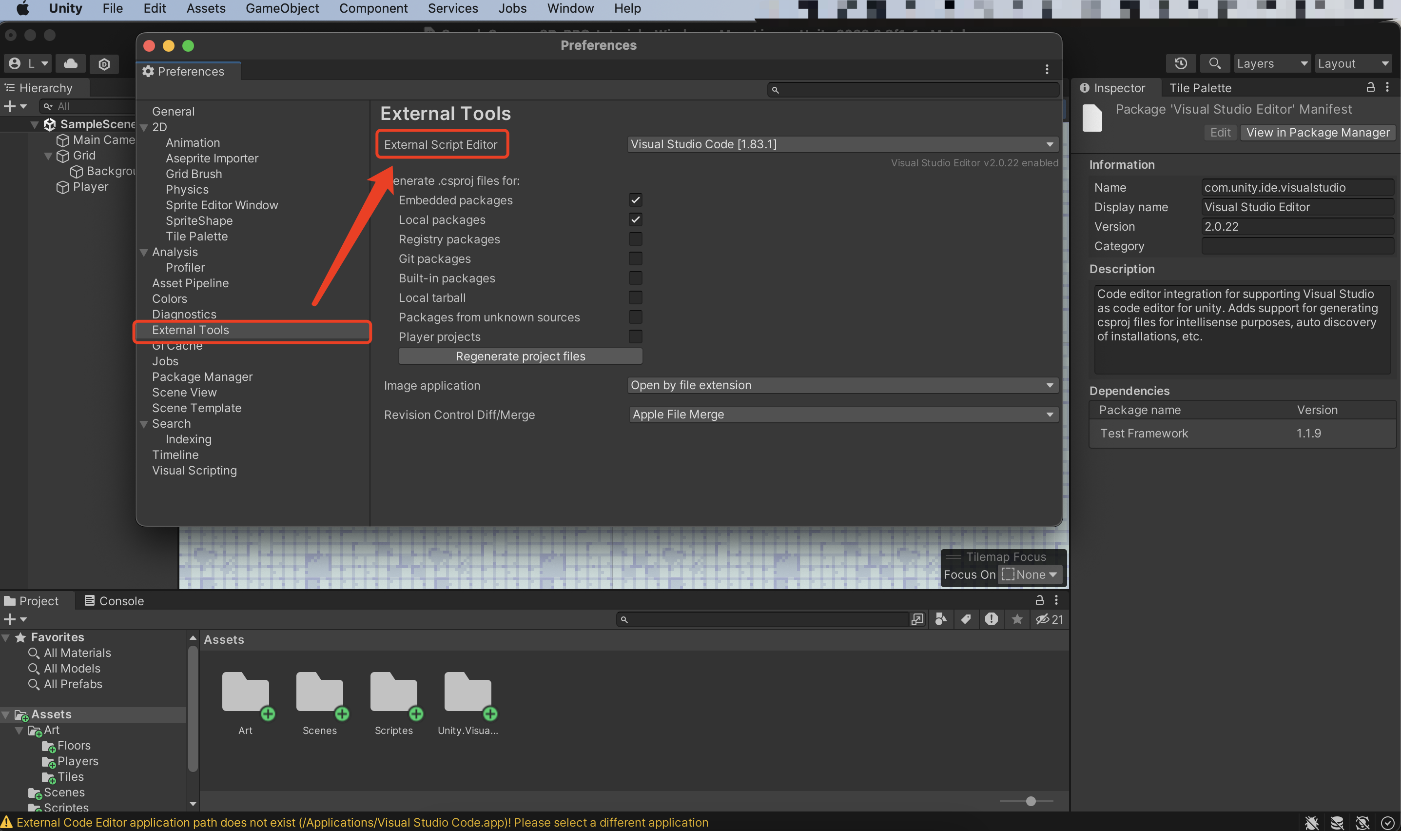 [GameDev]Unity 中使用 VS Code 无法使用 C# 代码提示 - 知乎