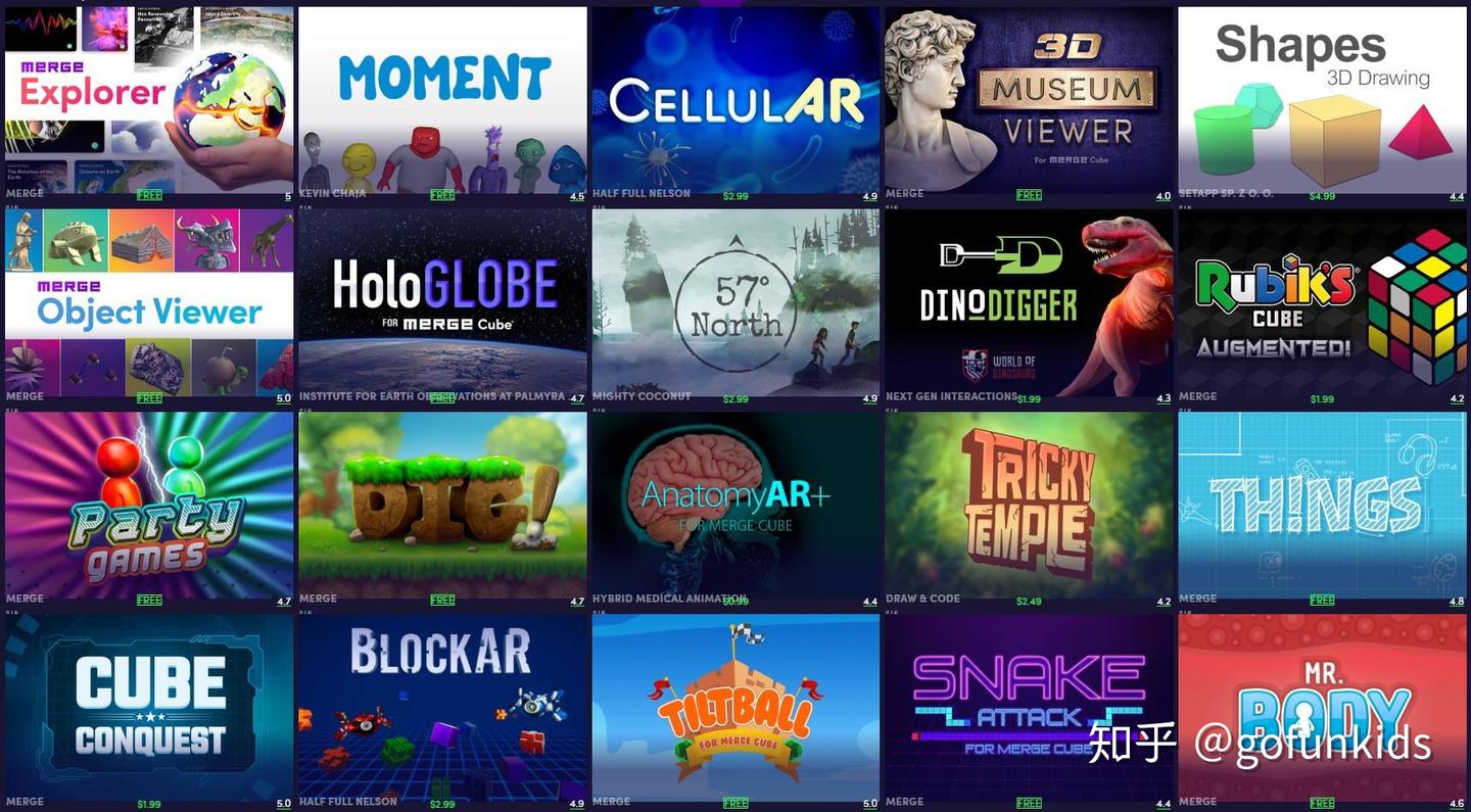 Merge Cube-增强孩子兴趣和参与感的体验式AR/VR入门玩具 - 知乎
