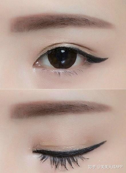 适合小眼睛的实用眼线画法教程,不会画眼线的妹子们快戳进来! 知乎
