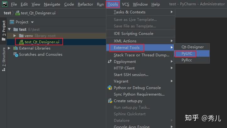 PyCharm安装PyQt5及其工具（Qt Designer、PyUIC、PyRcc）详细教程 - 知乎