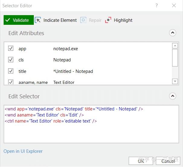 UiPath学习笔记17 - Selector（3）/Partial&Full - 知乎