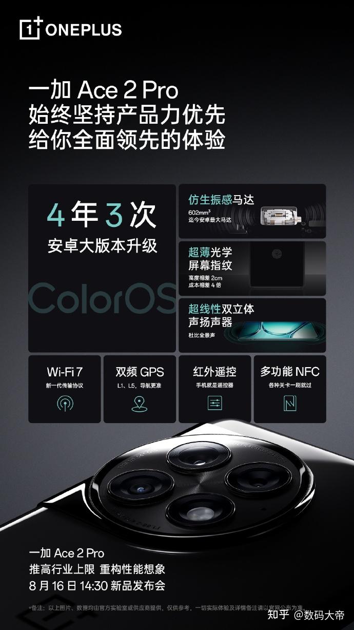 一加 Ace 2 Pro体验拉满！多个指标碾压红米k60至尊版！ - 知乎
