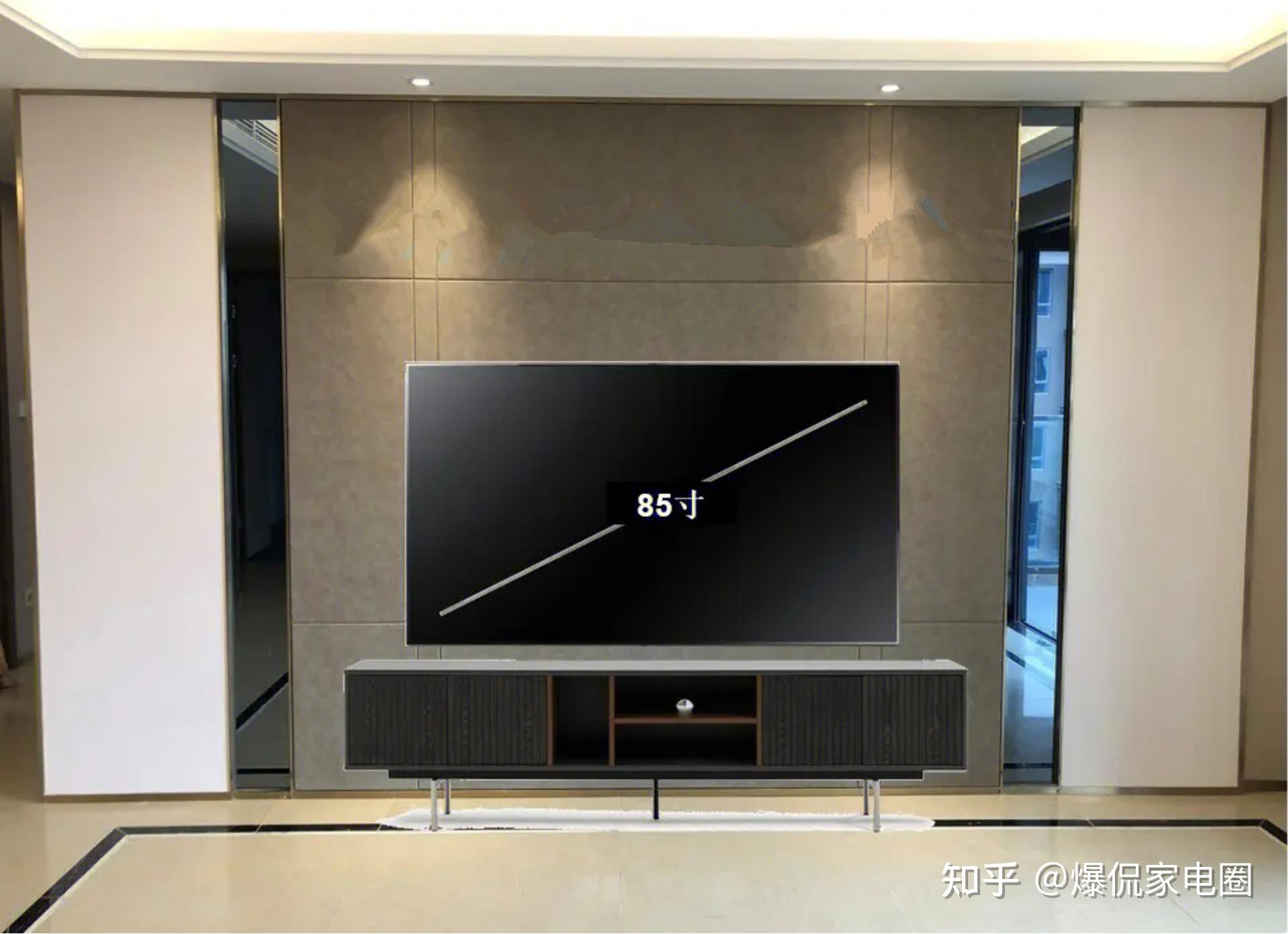 85寸电视长和宽是多少？选谁好？4款最受欢迎电视对比：结果一目了然 - 知乎