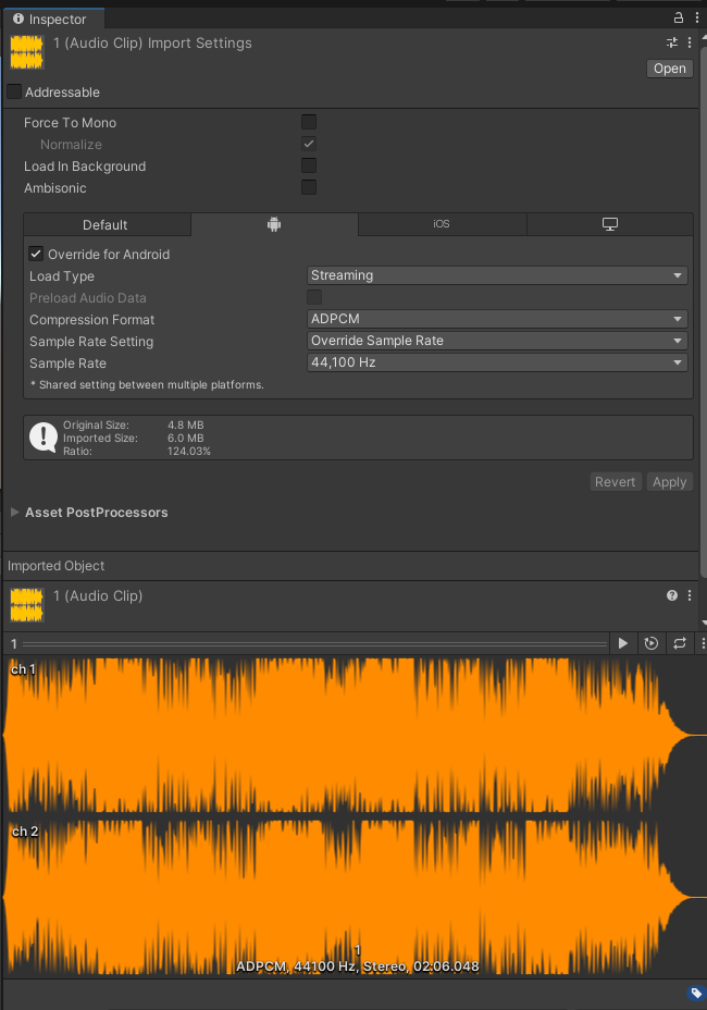 Unity中Audio Clip设置 - 知乎