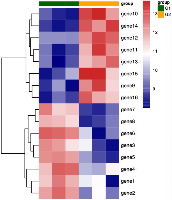 实用干货 | 如何使用 pheatmap 包实现基础热图的绘制 - 知乎