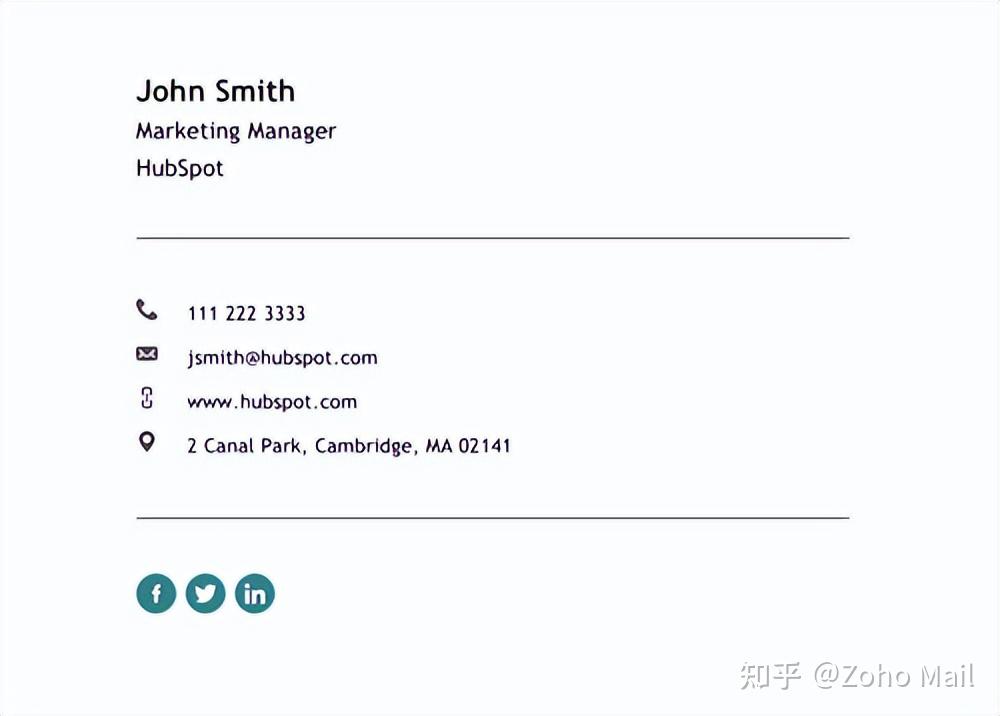 10种常用企业邮箱和个人邮箱签名范本 - 知乎