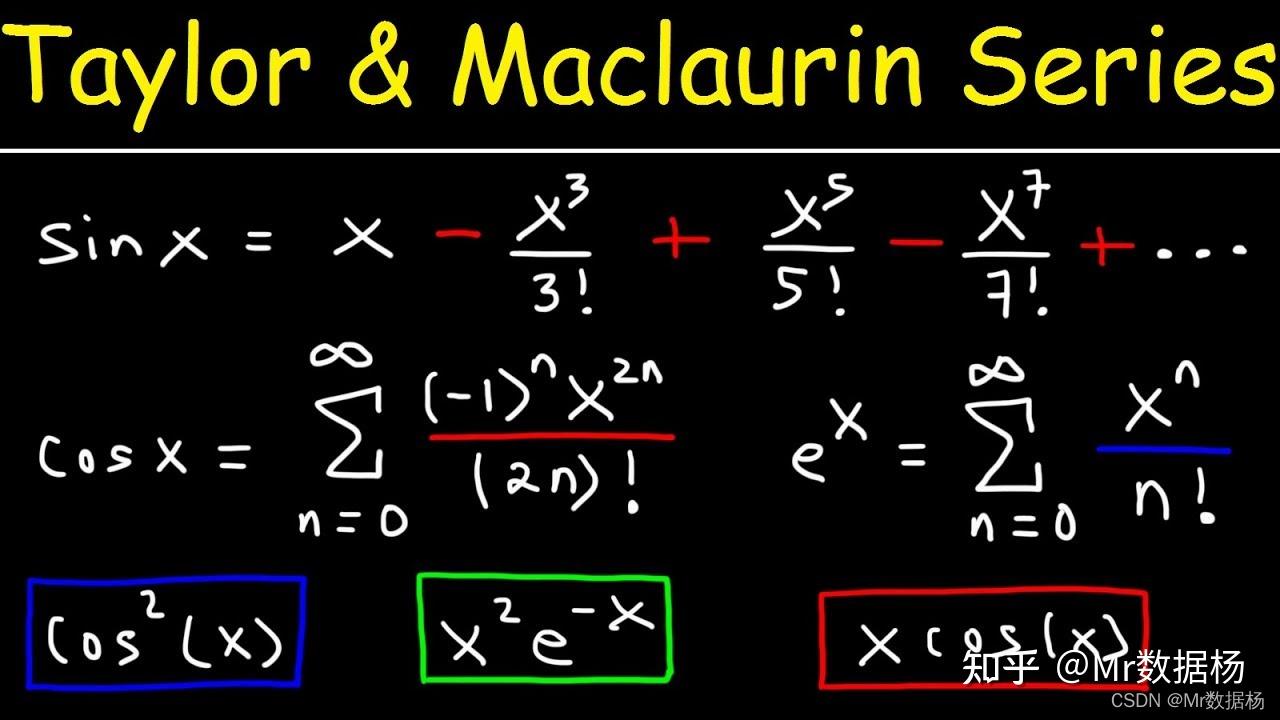 『迷你教程』泰勒级数（Taylor series）的通俗看法 - 知乎