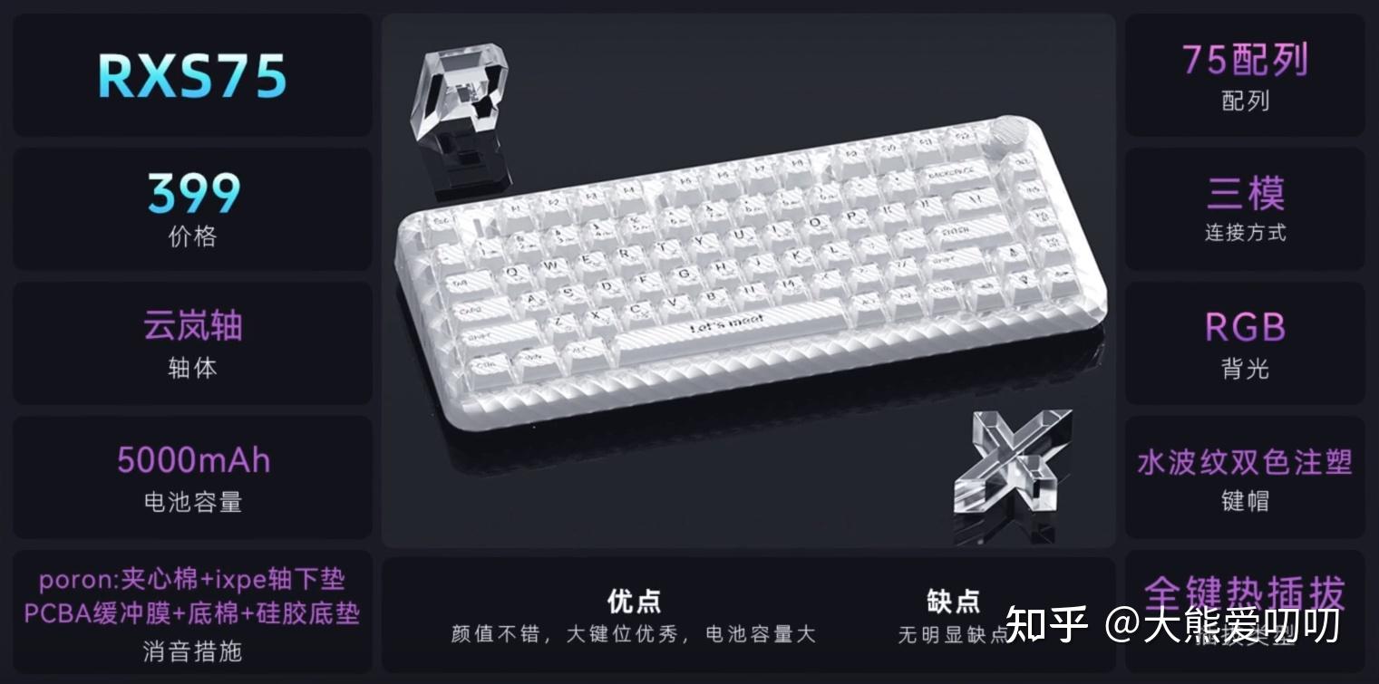 2025年12月75、87配列高性价比键盘推荐/优缺点/盘点 - 知乎