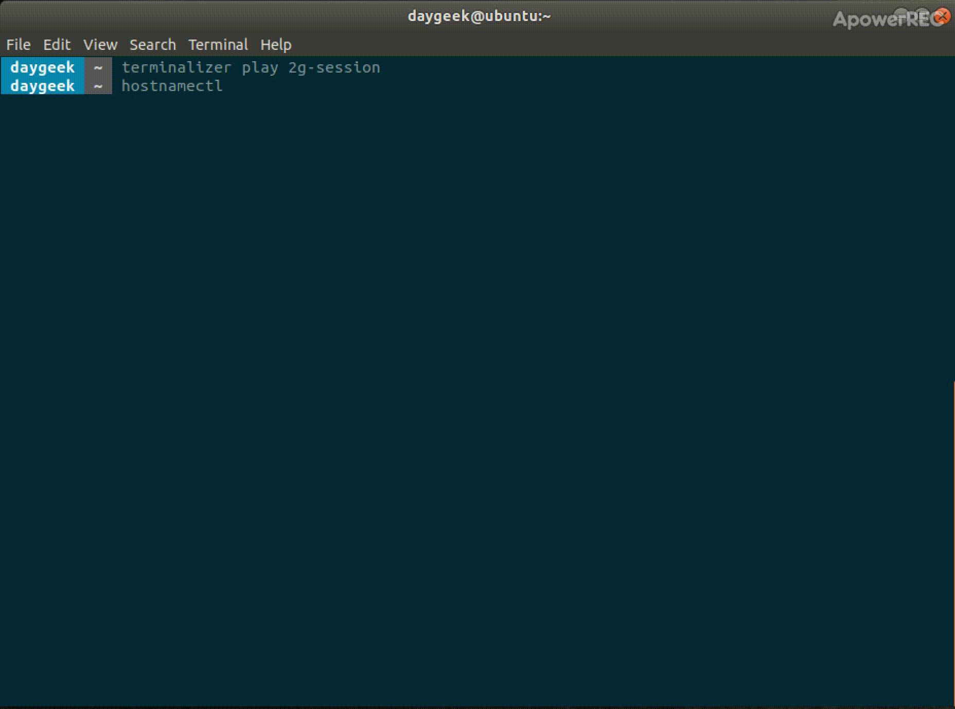 Terminalizer：一个记录您终端活动并且生成 Gif 图像的工具 - 知乎