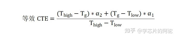 热膨胀系数（CTE）的不同处理方法对于封装翘曲仿真的影响 - 知乎