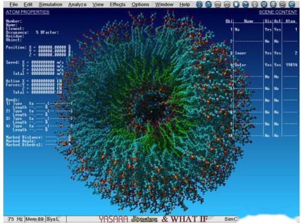 YASARA综合分子模拟软件简介 - 知乎