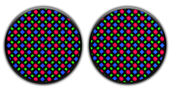 手把手教你：看像素排列辨 OLED 厂商 - 知乎