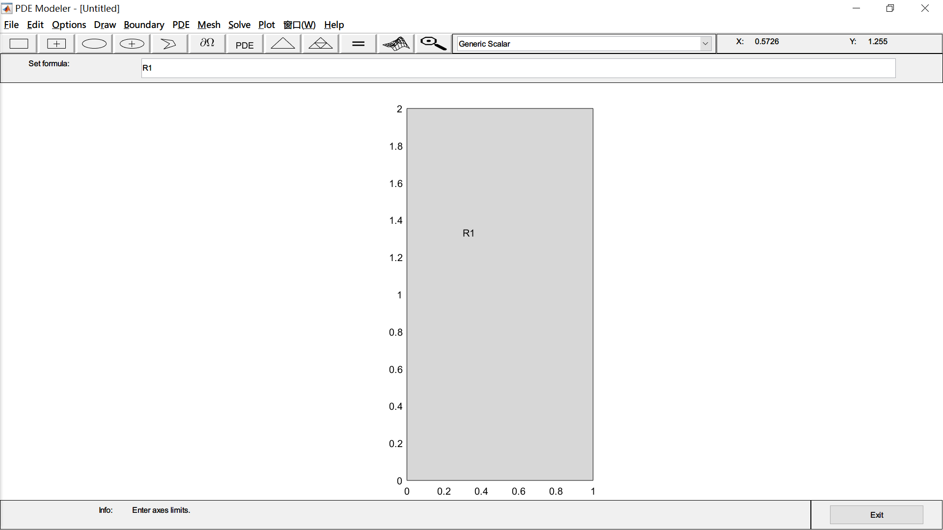 MATLAB 偏微分方程工具箱 pdetool 入门教程 - 知乎