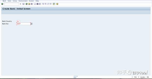 SAP FI课程 2.4 银行主数据 - 知乎