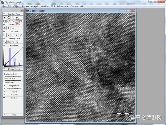 TEM晶格条纹测量的几种方法 - 知乎
