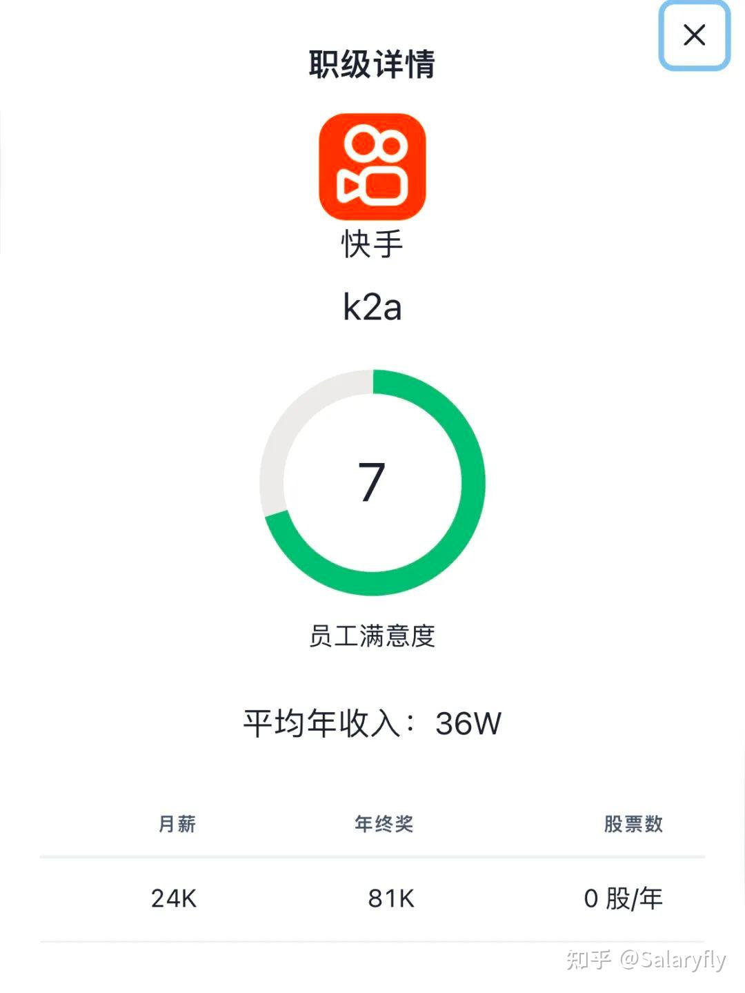 快手职级与薪资体系 | 收藏版 - 知乎