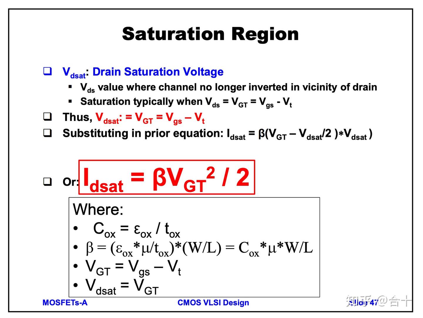 CMOS VLSI Design A Circuits and Systems Perspective - MOS Transistor ...