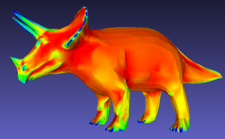 MeshLab计算几何量 - 知乎