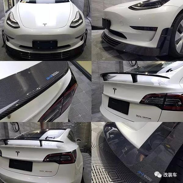 蔚来ES8首改案例来袭，改上碳纤维套件后颜值立马翻倍！ - 知乎