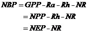 GPP、NPP、NEP及NBP概念辨析 - 知乎