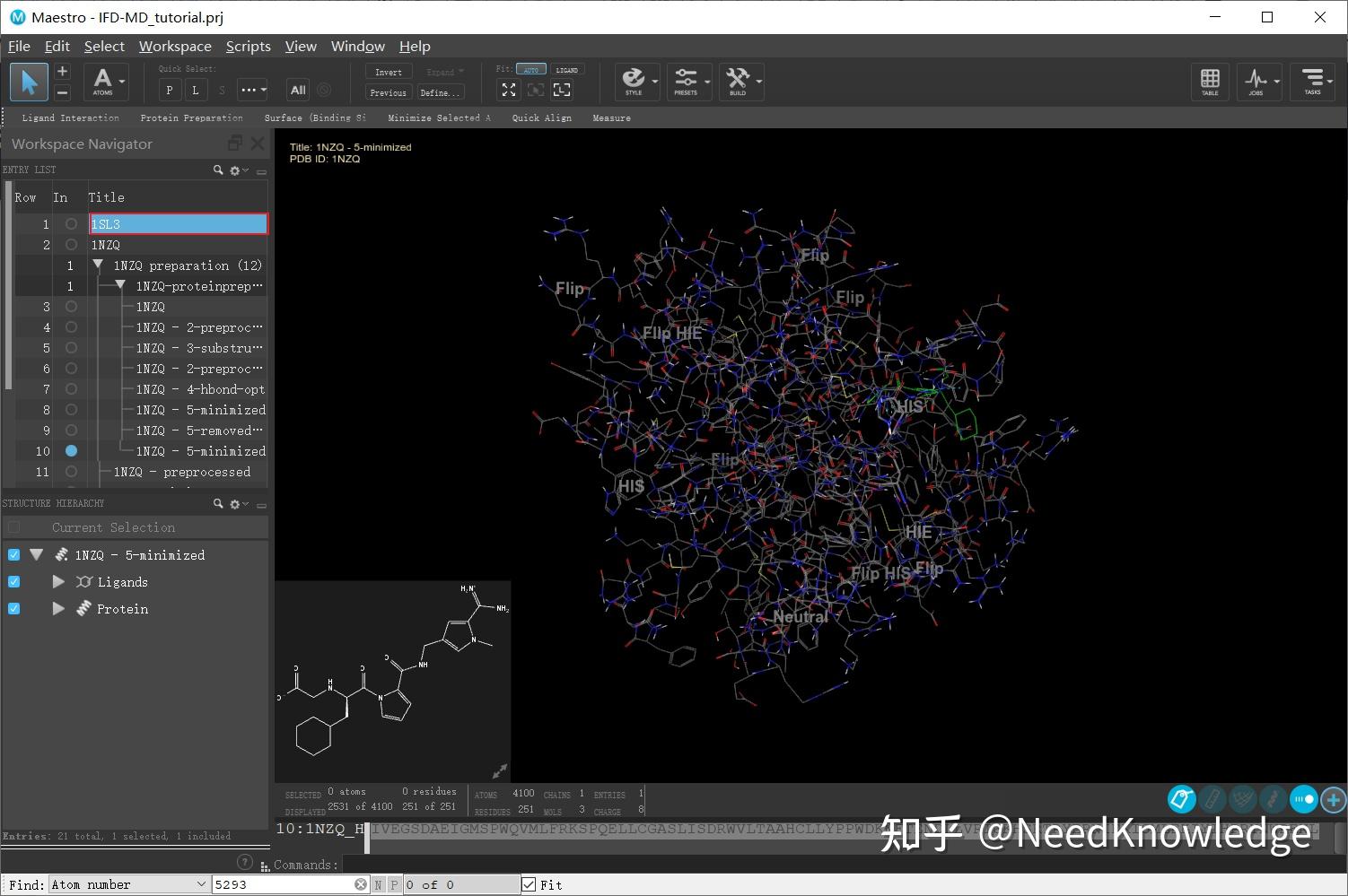 Schrödinger教程 | Cross-docking with IFD-MD - 知乎