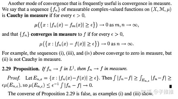 实分析笔记 §2.4 积分-收敛模式 - 知乎