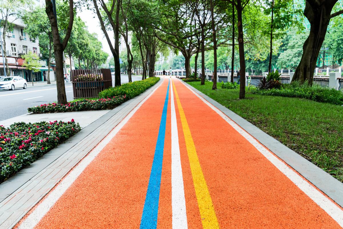 几种常见彩色路面材料的特点 - 知乎