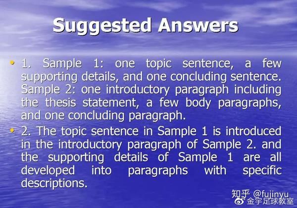 【金宇英语教室】说明文写作——简介（Exposition——An Introduction） - 知乎