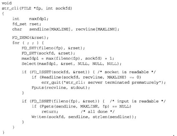 Unix网络编程-select批量输入 - 知乎