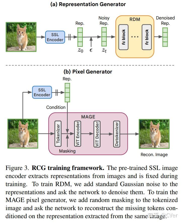 何恺明团队新作RCG：通过生成表示进行自条件图像生成 - 知乎