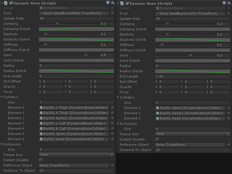 [2018.9]DynamicBone的使用 - 知乎