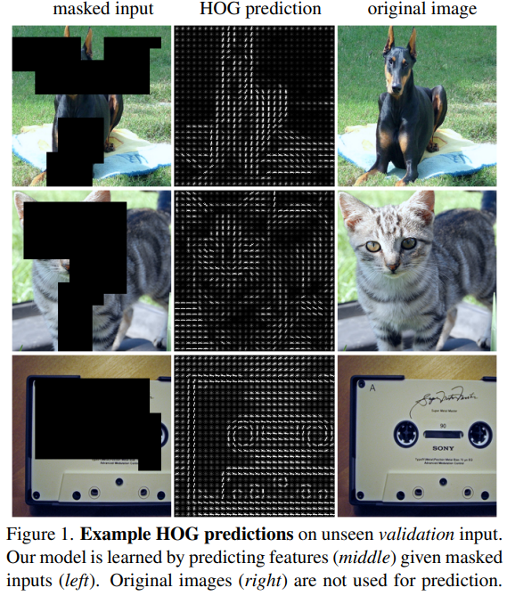 MaskFeat (Masked Feature Prediction for Self-Supervised Visual Pre-Training) - 知乎