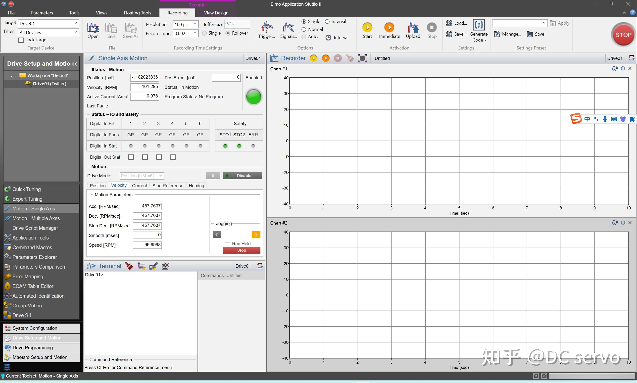 elmo驱动器上位机EASII软件的调试使用 - 知乎