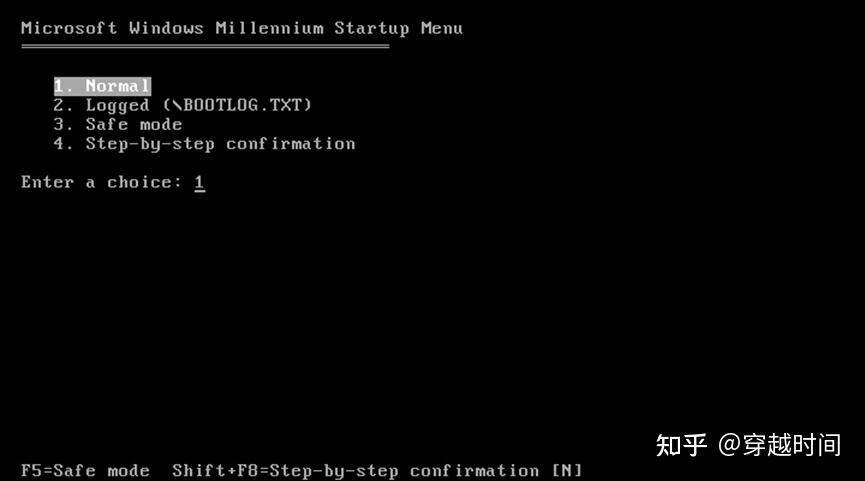 穿越时间·完美开启Windows ME实模式（Real mode MS-DOS）的完美方案 - 知乎