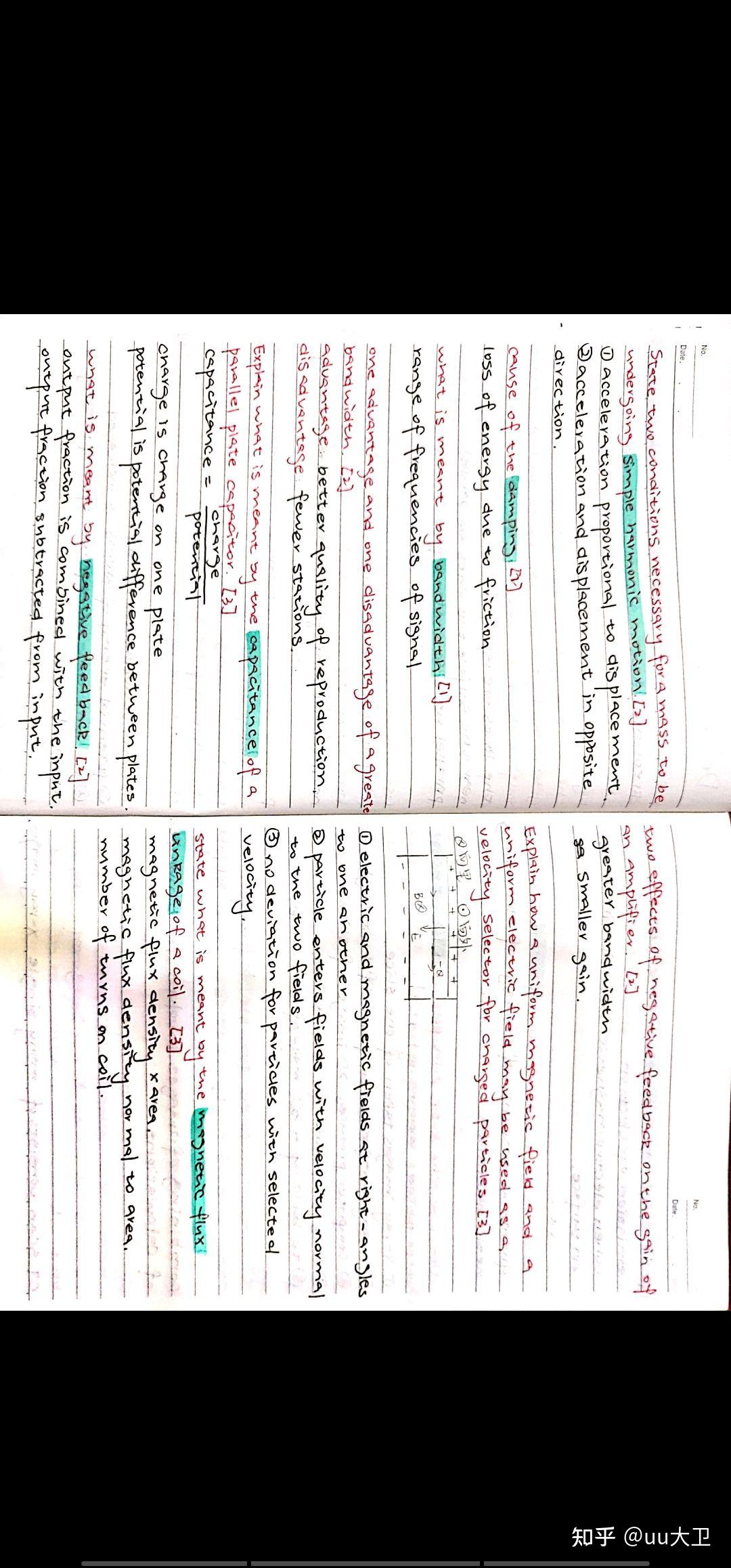 Alevel CIE Physics A2笔记 - 知乎