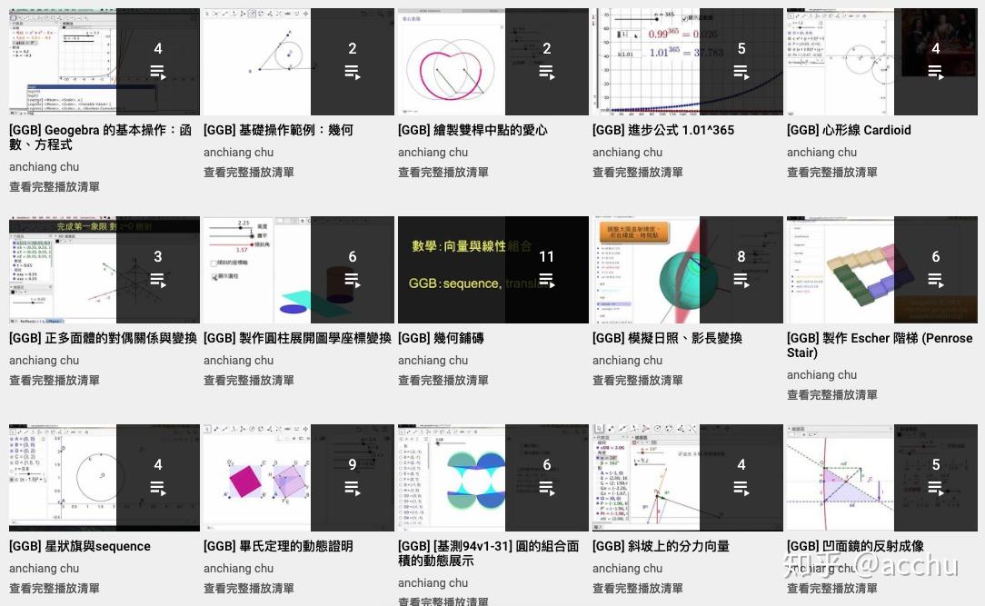 Geogebra 在台湾的使用情况 - 知乎