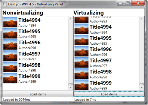 WPF VirtualizingPanel实现UI虚拟化 - 知乎