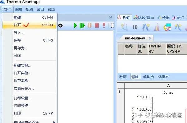 avantage单峰拟合的基本操作 - 知乎
